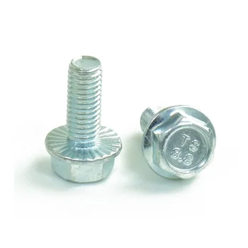 Din 6921 Steel Serrated Flanged Hex Head Screws & Hex Flange Bolts