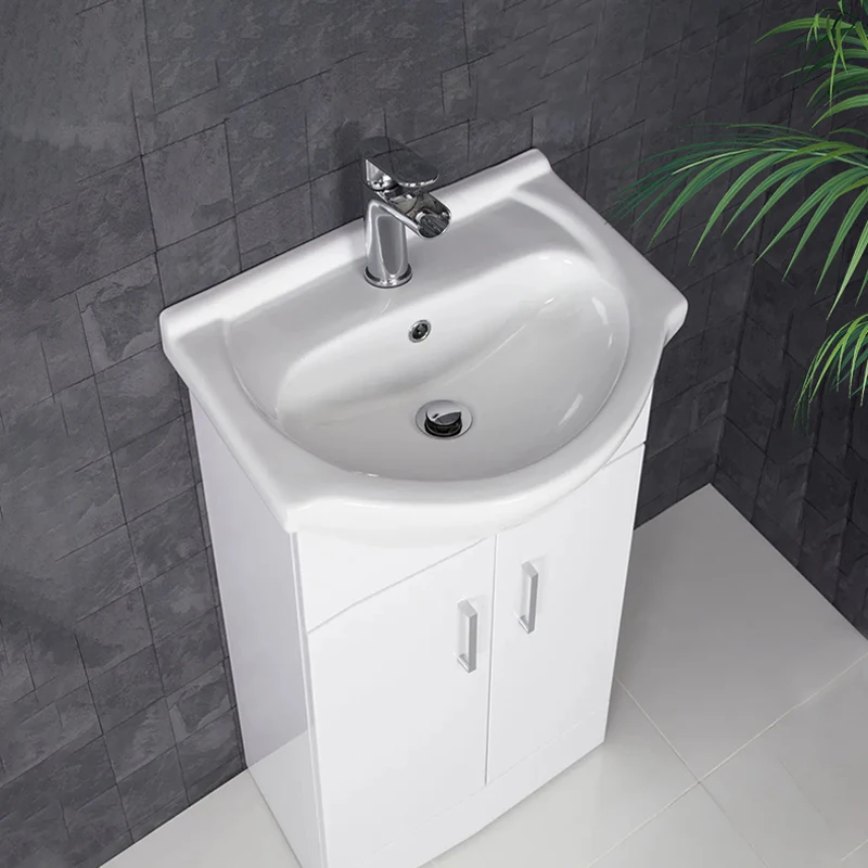 White Simple Porcelain Countertop Ceramic Belly Lavabos De Bano Wash ...