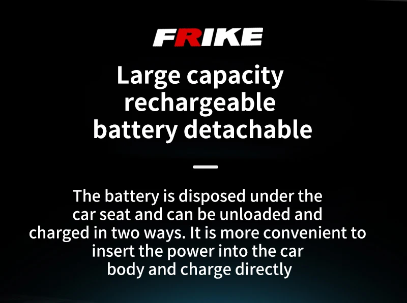 Frike Electric Ebike - 1000W Aluminum Alloy 26inch Bike