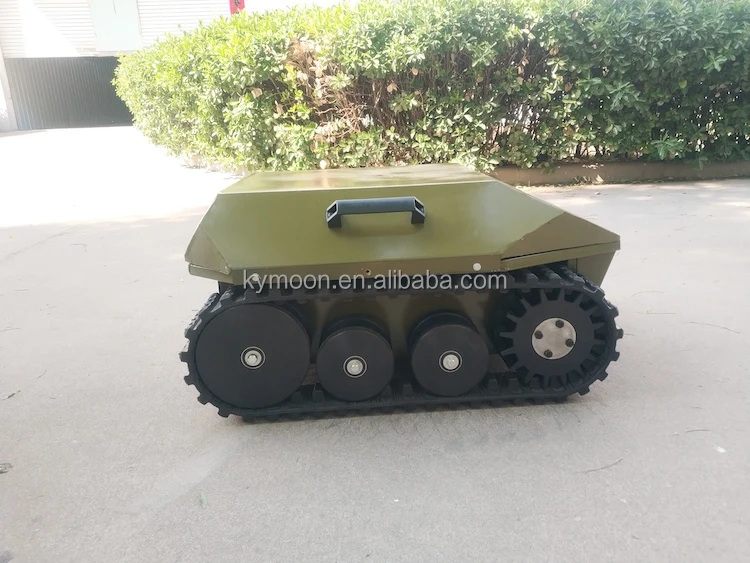 All Terrain Rubber Track Chassis - Durable & Versatile