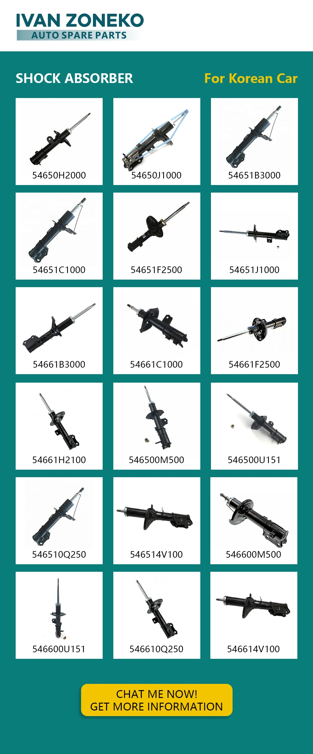 IVANZONEKO 4851069365 Front Axle Car Shock Absorber for TOYOTA LAND ...