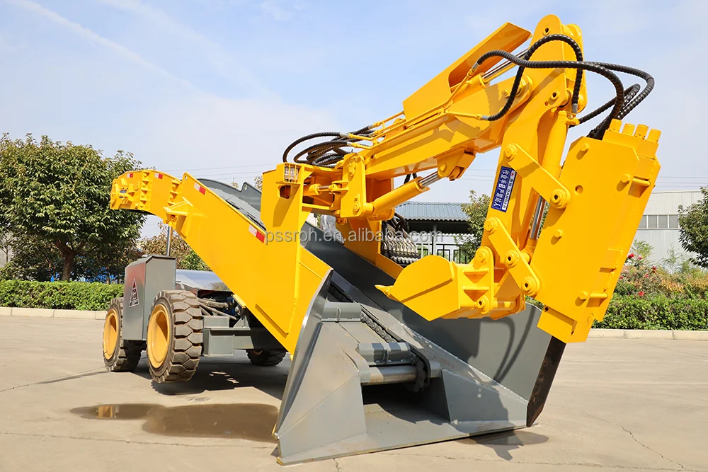 Scraper Blade Conveying Mucking Loader For Mine/0.4m3 Bucket Excavator ...