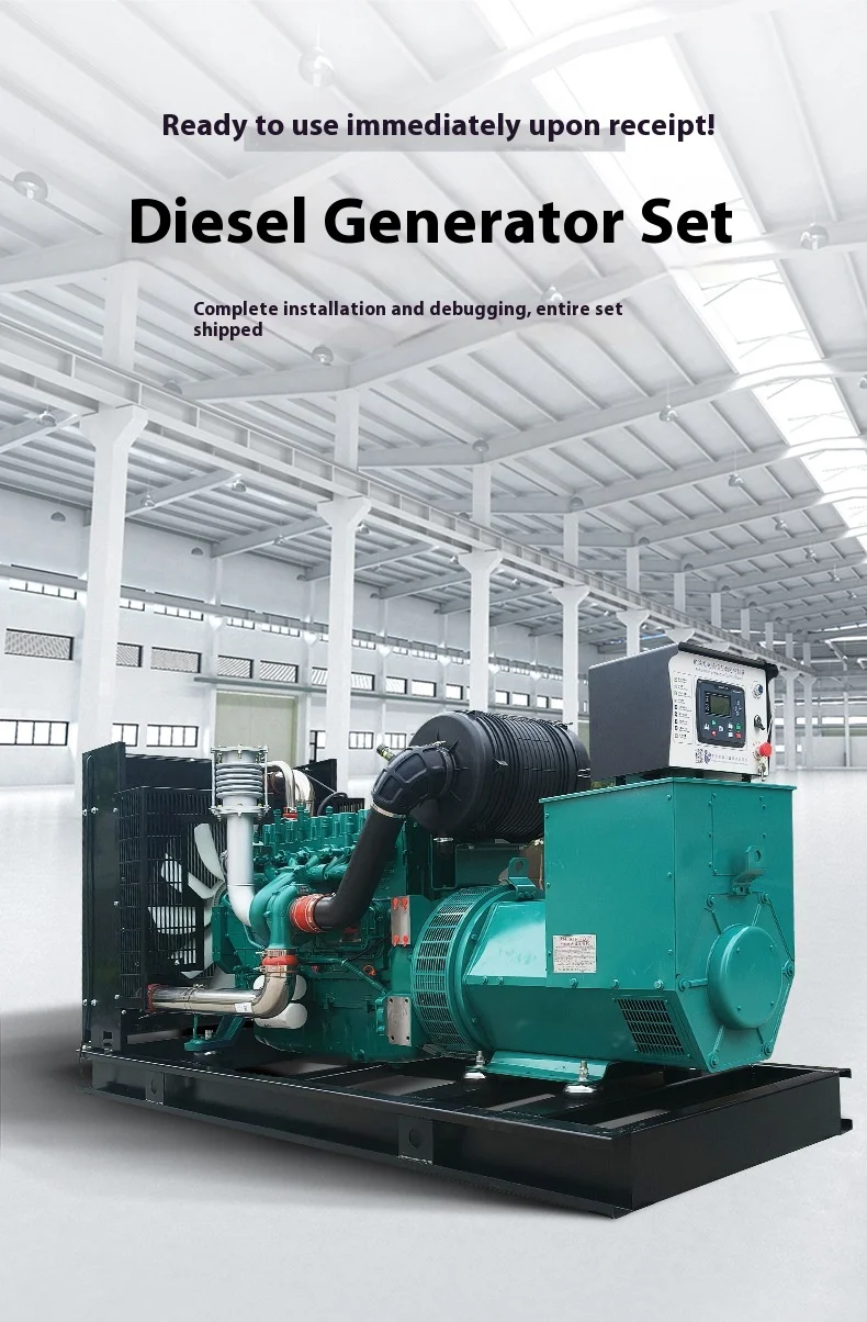 Weichai 380V Factory Generator Set Open Frame 50-2000KW Mobile Trailer ...