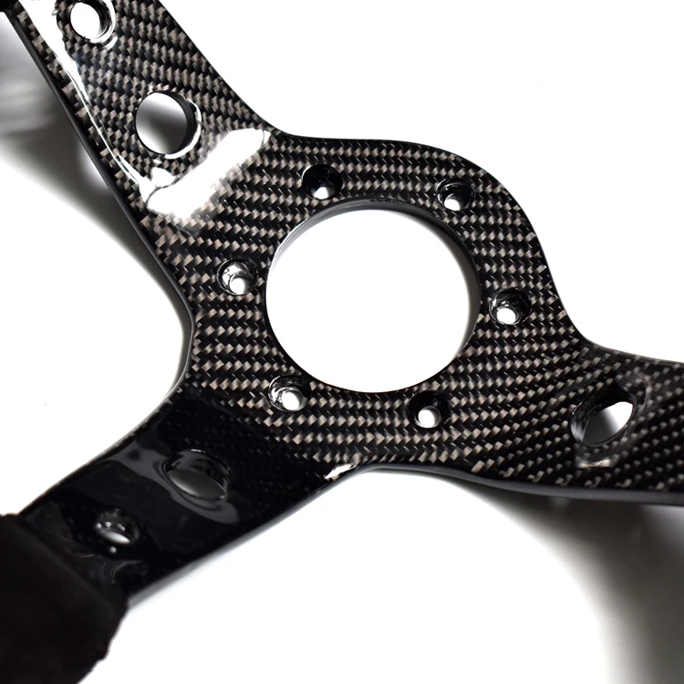 Custom Universal Carbon Fiber Hand Layer Steering Wheel For Cars - Buy ...