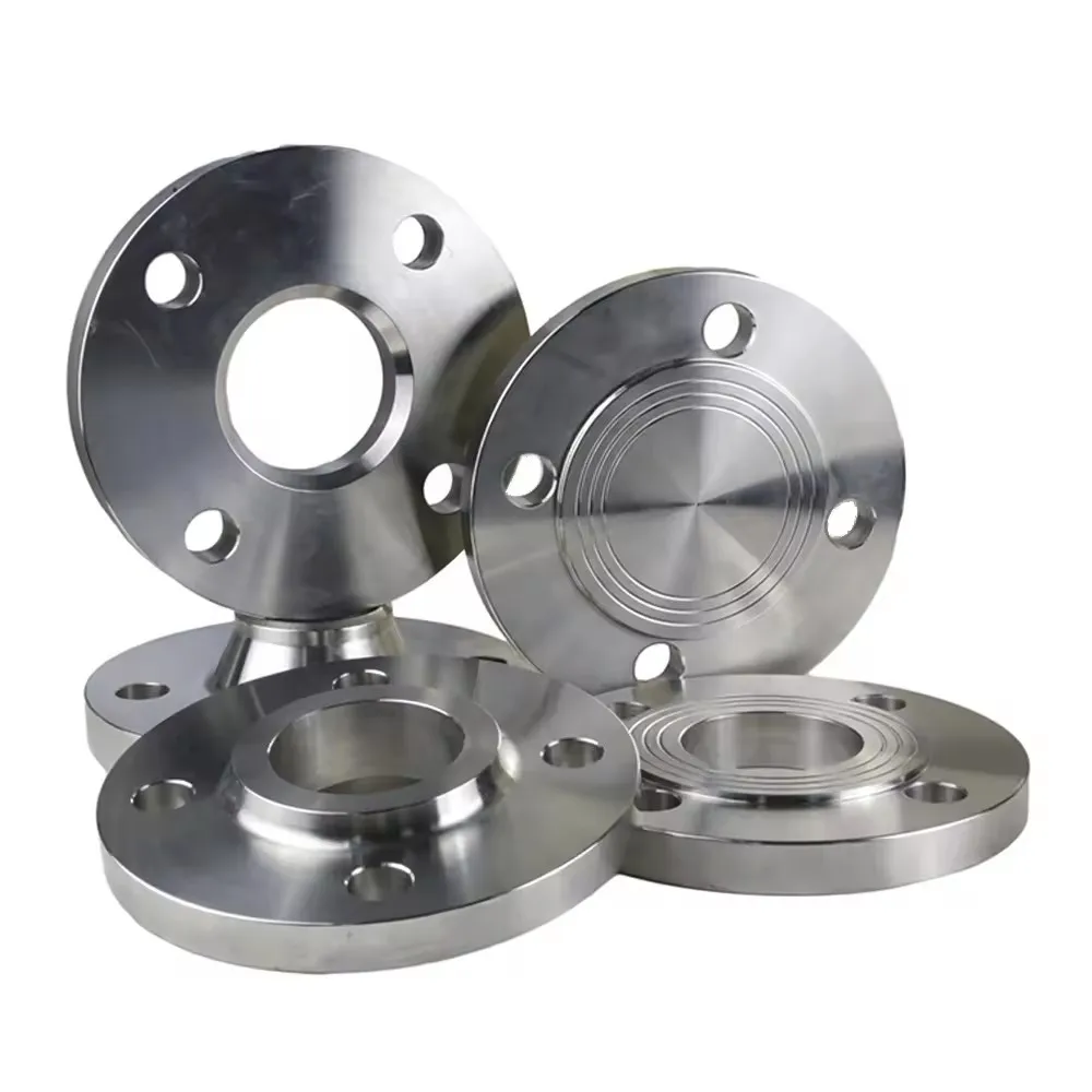 Slip on Plate Flanges Flat Plain Welding Carbon Steel stainless steel ...