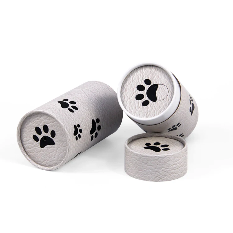 Wholesale Customized Biodegradable Animal Paw Printed Cremation Pet Urn ...