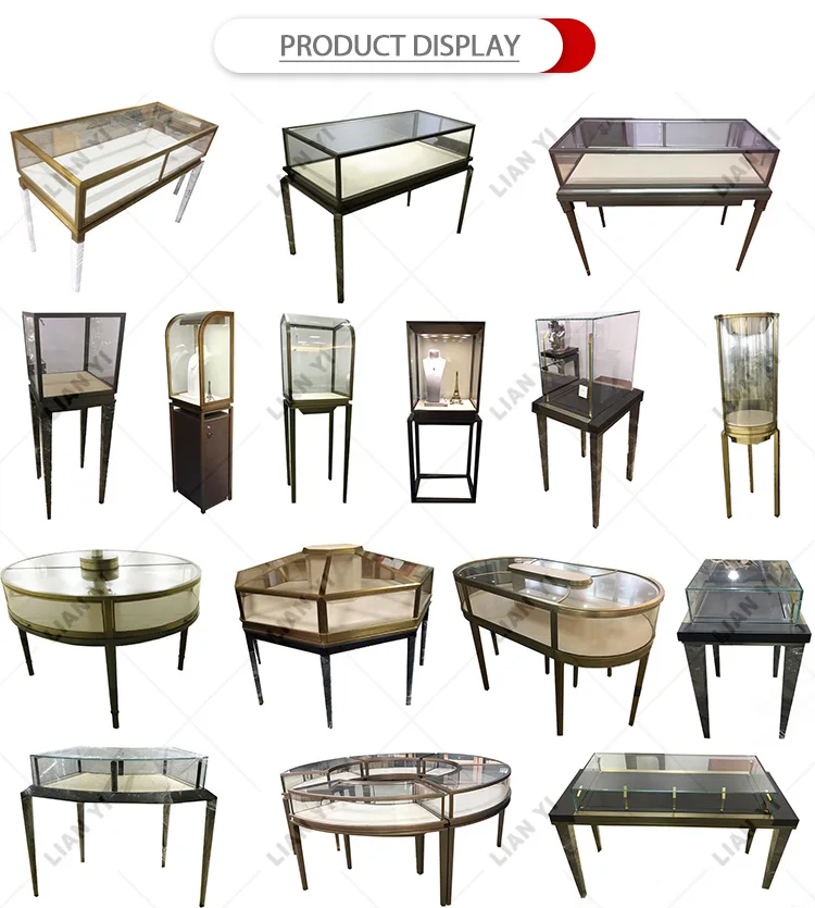 Led Light Jewelry Vitrine - Elegant Display Solutions