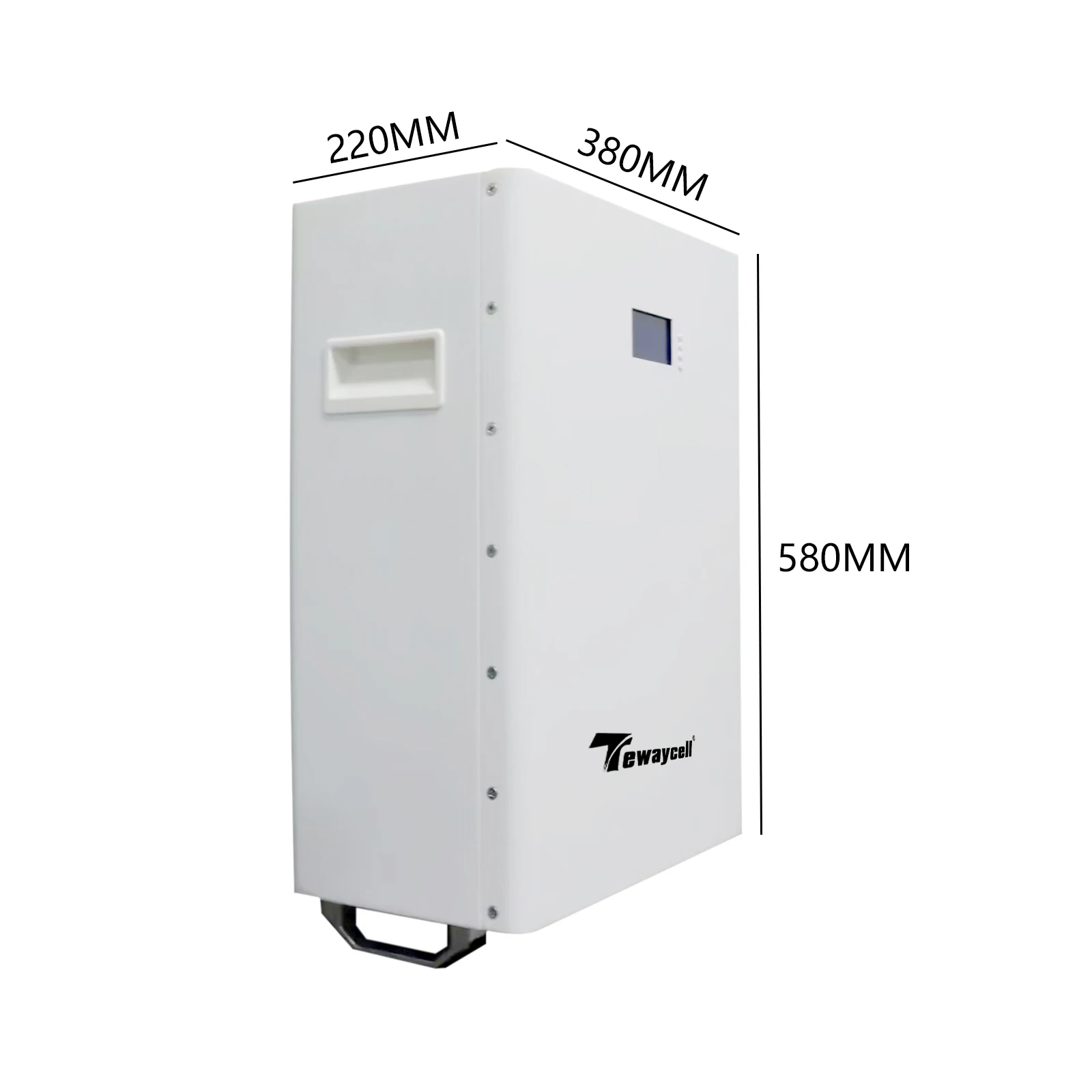Tewaycell APP Monitor Lifepo4 10kwh 48V 200ah Battery Pack