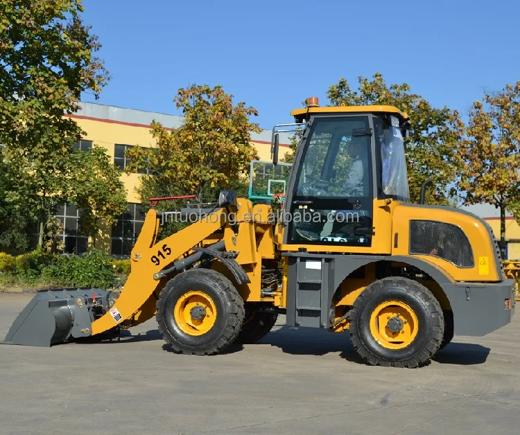 3.5 Tons Front Loader Mini Made In China Small Wheel Loader Price - Buy ...