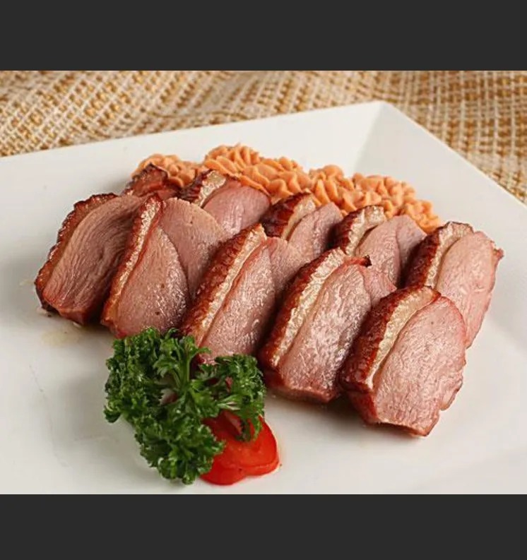 Frozen Fully Cooked Golden Brown Skin-on Boneless Roasted Duck Meat ...