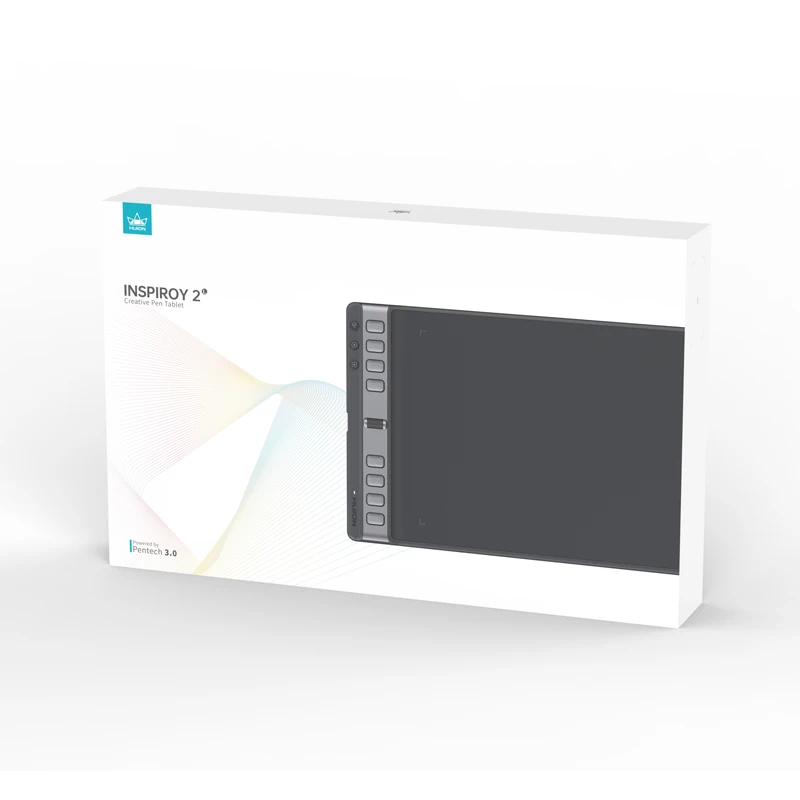 Huion Scoller Programmable Press Keys Digital Graphic Drawing Tablet ...
