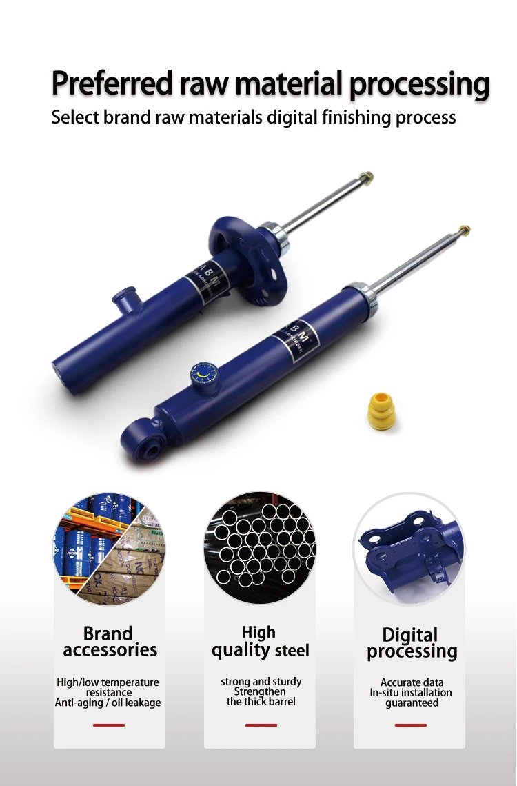 Auto Parts Race Car Suspension Adjustable Shock Absorbers For Bmw F10 ...