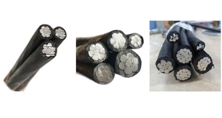 Aluminum Conductor Lv Abc Cable Xlpe Pe Ldpe Pvc Insulated Overhead Duplex Triplex Quadruplex ...