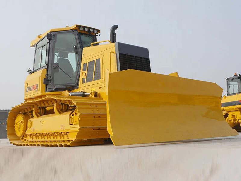 154hp Crawler Dozer Hydraulic Shantui Bulldozer Dh13k With High Quality ...