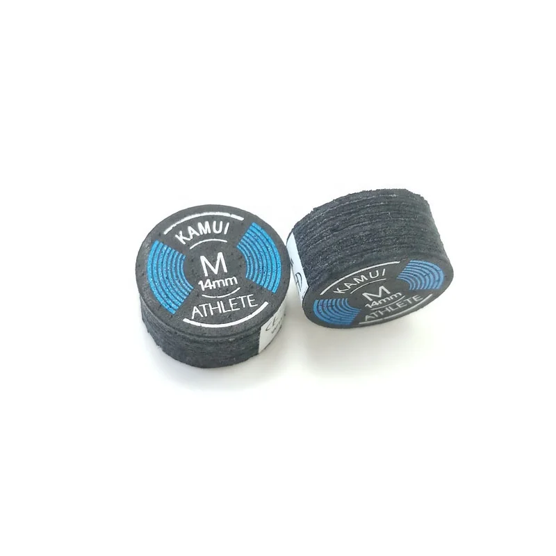 Original Japan 14mm Black Kamui Tips ATHLETE Pool Tips for Billiard ...