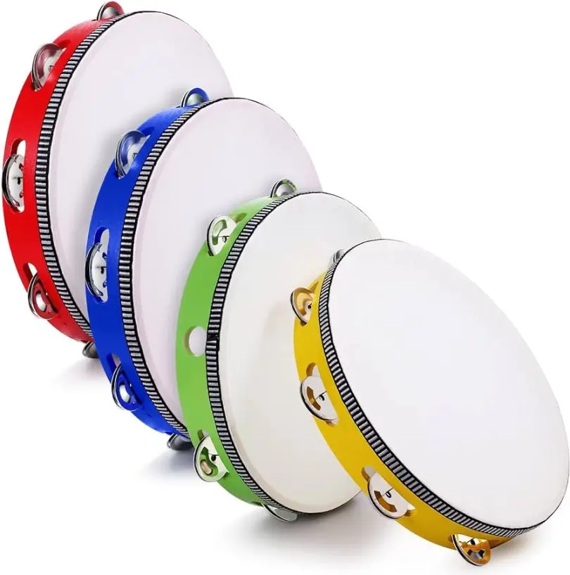 Wholesale Percussion Children's Tambourine Musical Instrument