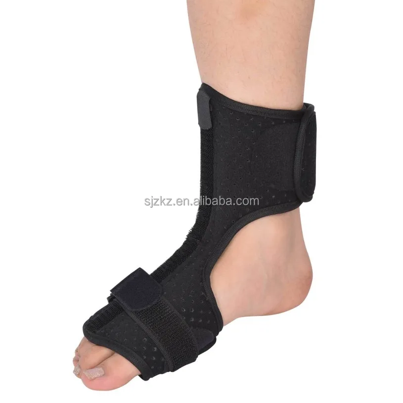 Adjustable Foot Drop Brace Plantar Fasciitis Night Splint Ankle Brace ...