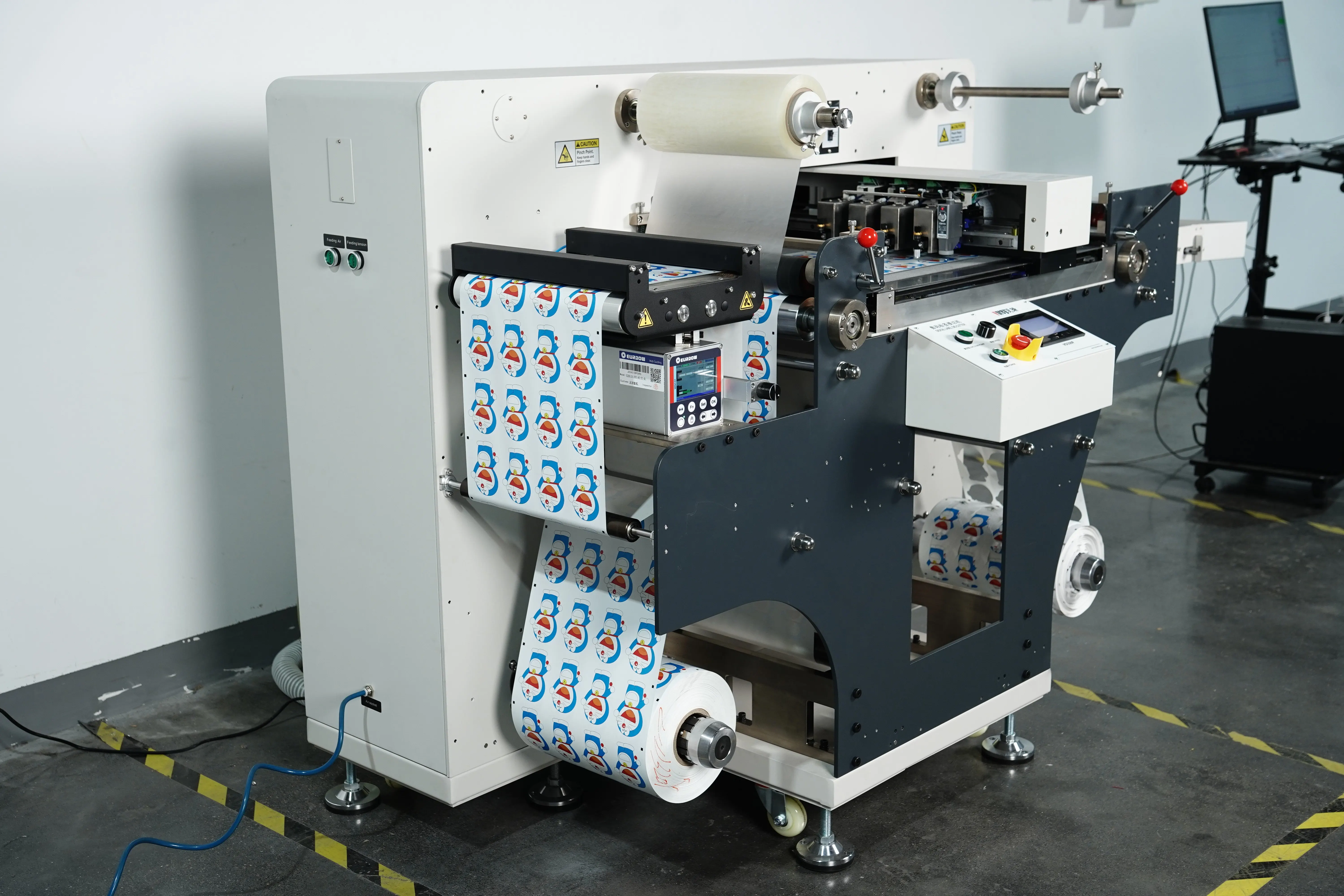 Vorey Automatic Sticker Die Cutter Digital Label Die Cutting Machine ...