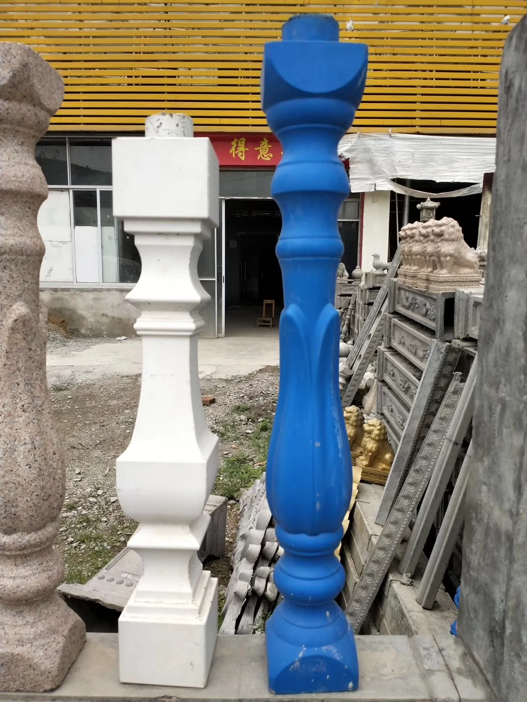 Plastic Concrete Baluster Fiberglass Silicone Mold
