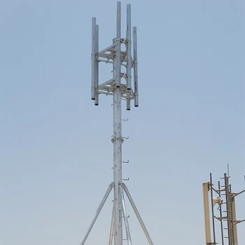 30 Meter Tower Monopole Antenna Communication Tower - Buy Communication ...