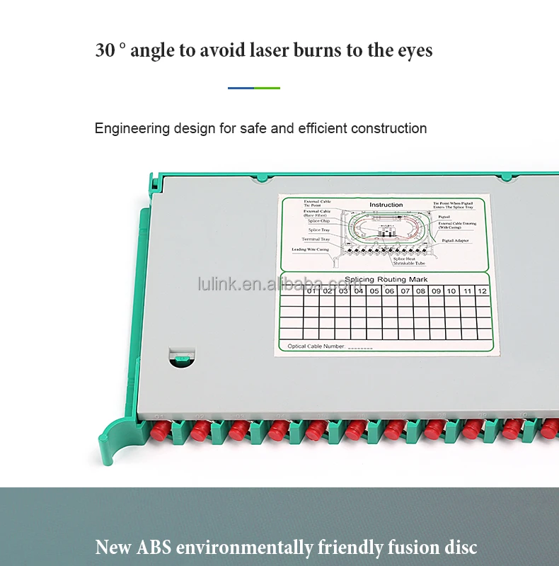 12 Port Fiber Optic Splice Tray for ODF Fiber Termination Box| Alibaba.com