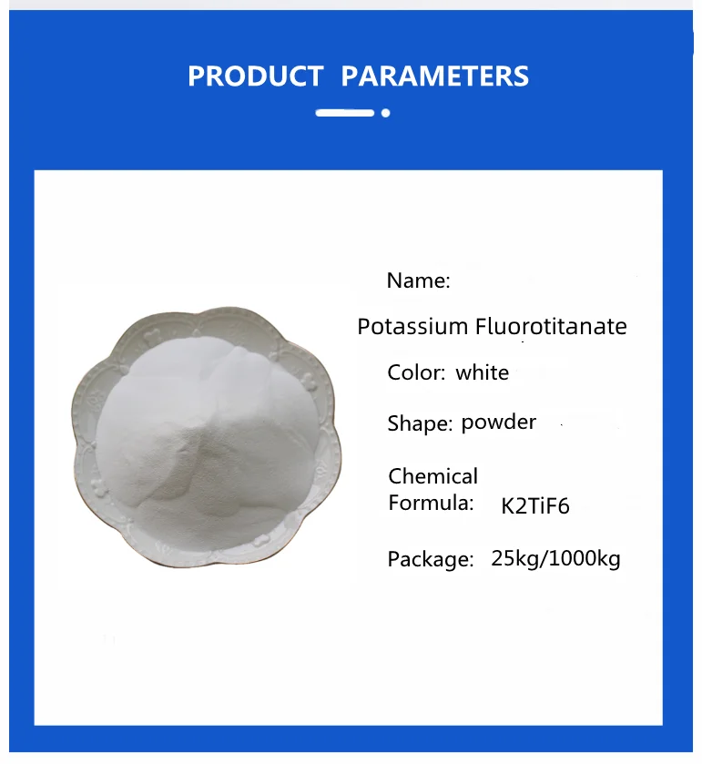Industrial Grade Potassium Fluorotitanate K2TIF6 Powder
