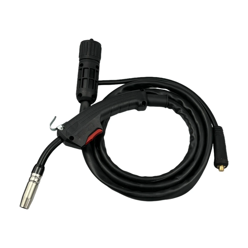Professional Air-Cooled MIG Welding Torch Binzel 14AK 3m with Gas Valve ...