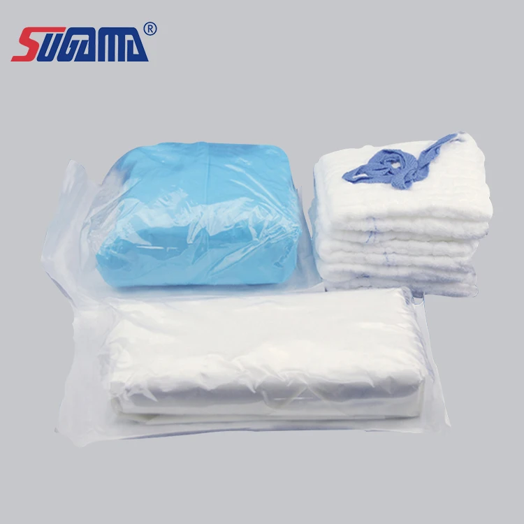 Medical Supply Sterile Abdominal Swab Lap Sponge With Or Without X-ray ...