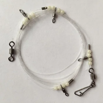 Fishing Rig Fishing Leader Swivel + Snap + Nylon Wire Long Line Rig ...