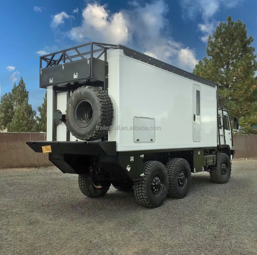 Expedition Overland Travel Motorhomes with Alcove for More Beds