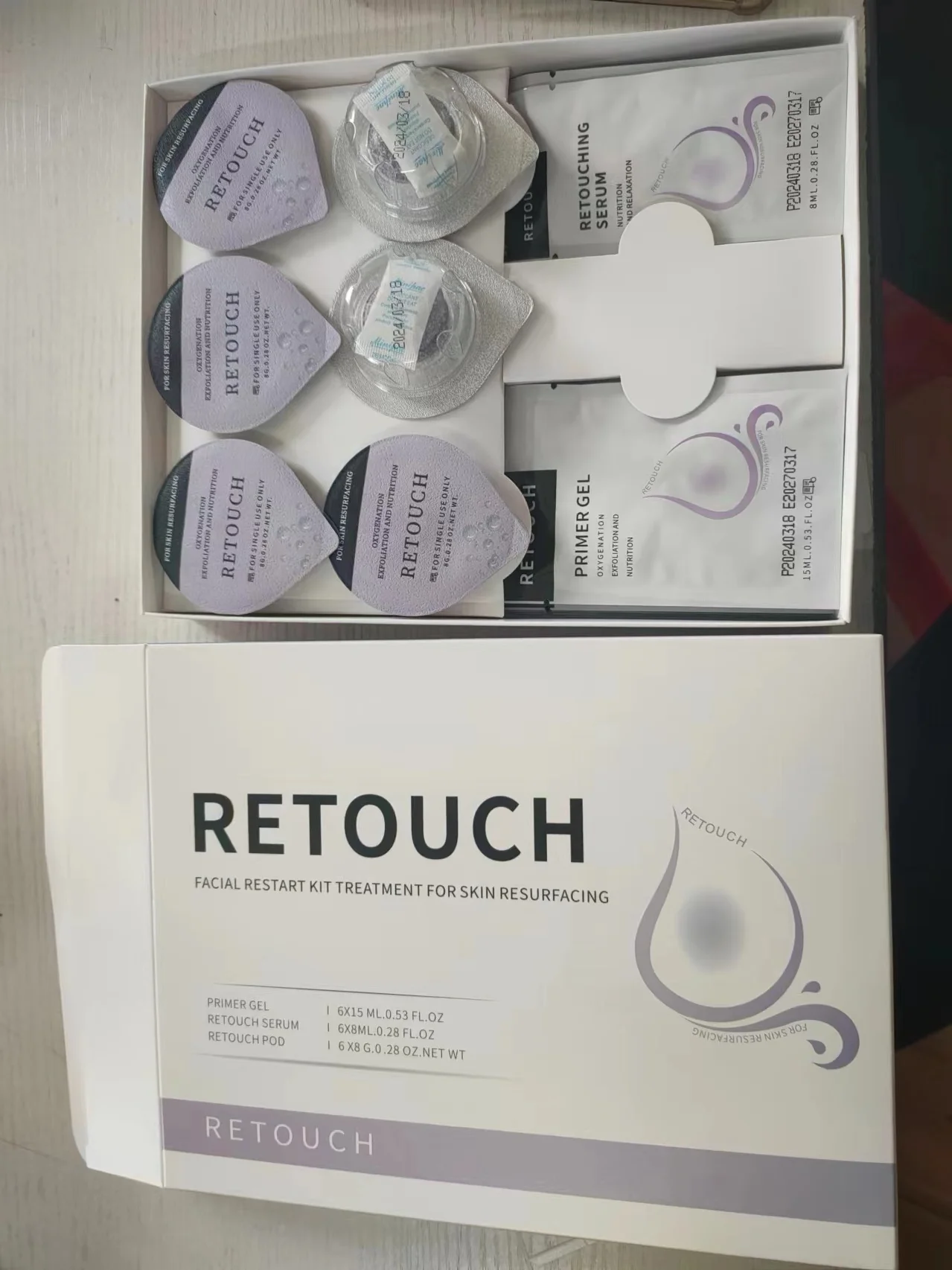 Portable Oxygen Facial Pods Oxygenation Facial Skin Care Oxygen Pods ...