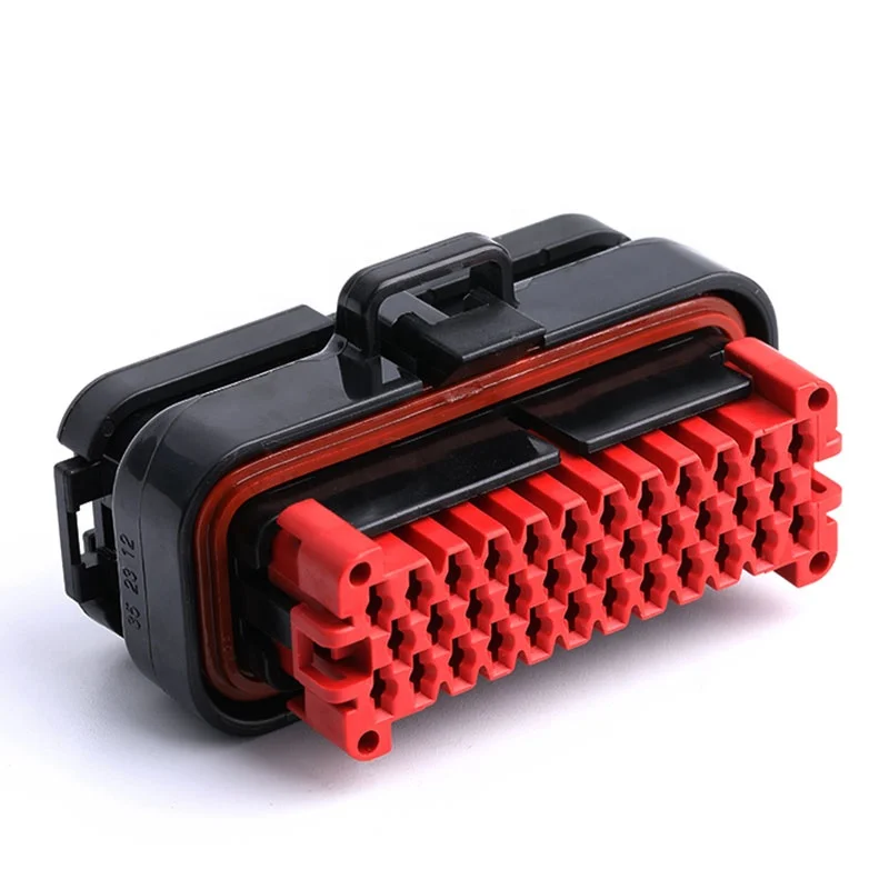 35 Way Ampseal Series 776164-1 776163-1 Waterproof Ecu Black Auto ...