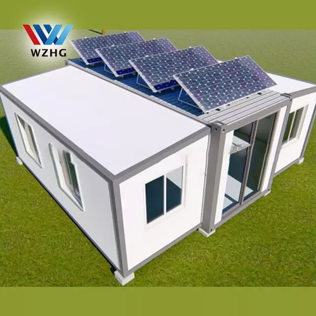Expand The Space Of Folding Container House Solar Green Low Cost Smart ...