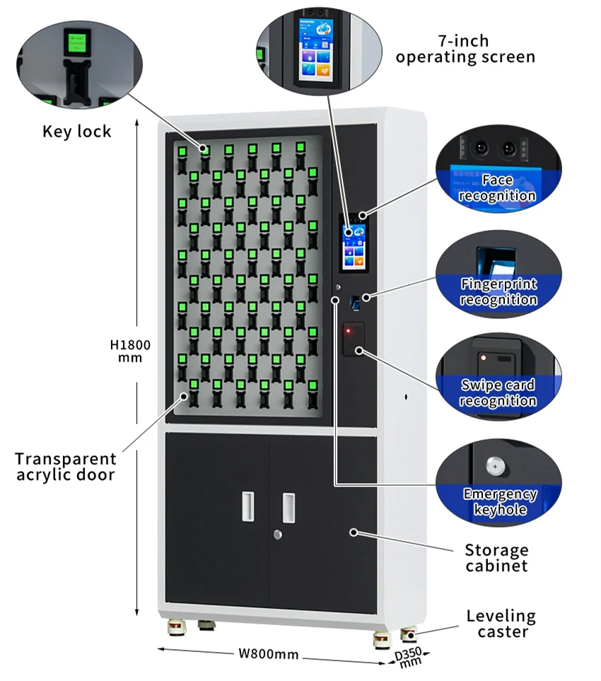Smart Key Control Management Systems - RFID Intelligent Key Cabinet