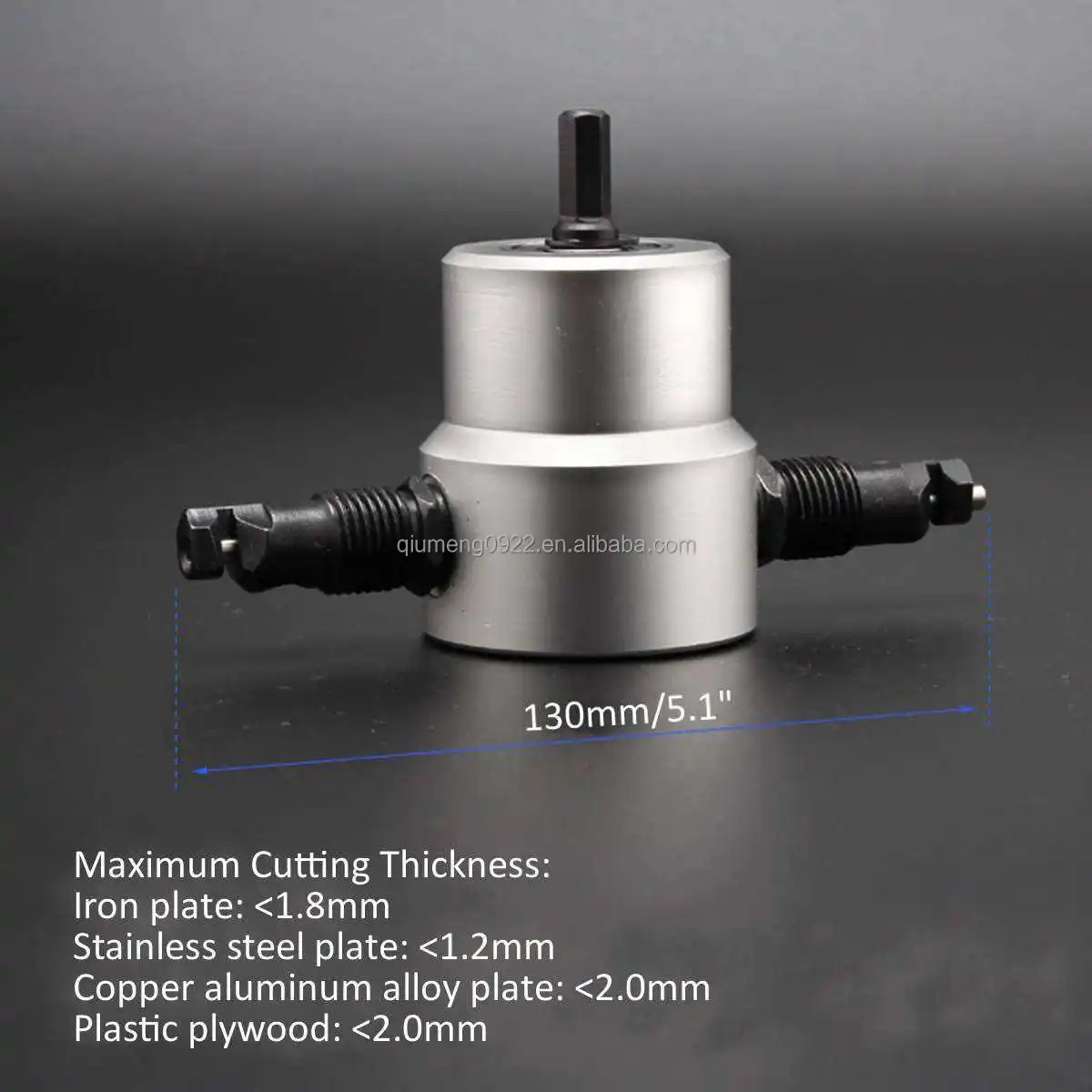 Double Head Metal Electric Cutter Sheet Metal Nibbler Saw Cutter ...