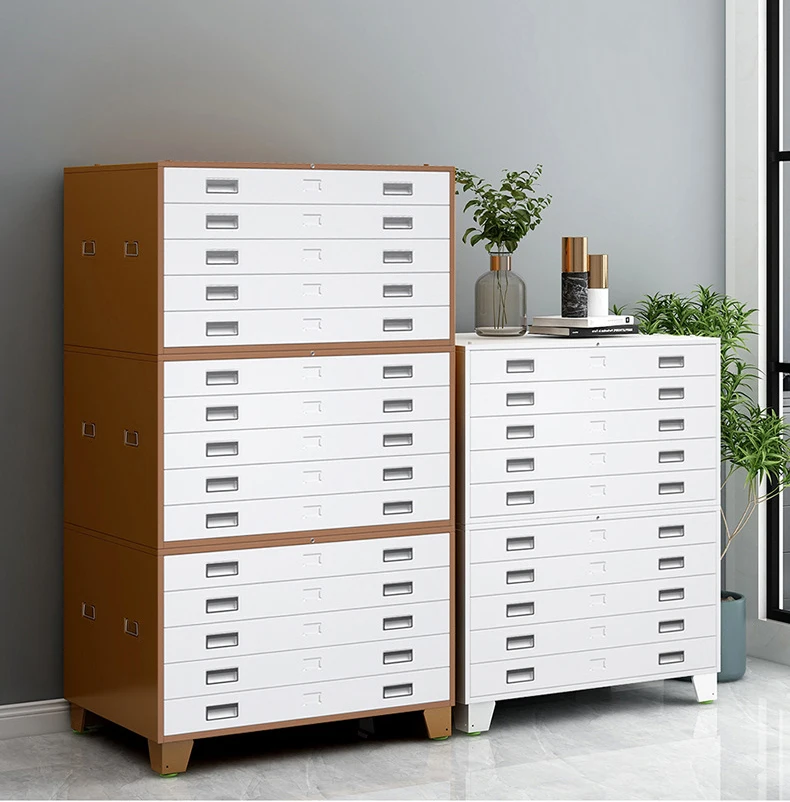 Longli Flat Plan File Cabinet - A0 A1 Engineering Storage