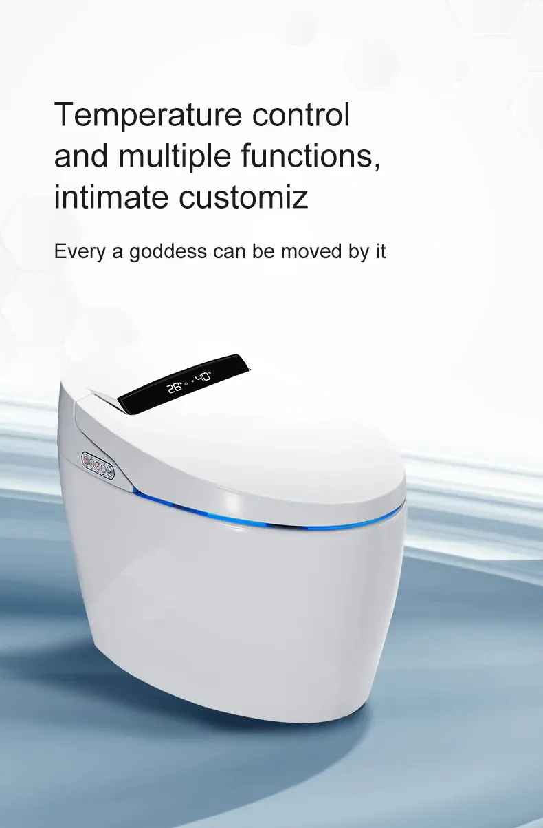 Smart Toilet - Auto Sensor Flush Open Electric Bathroom