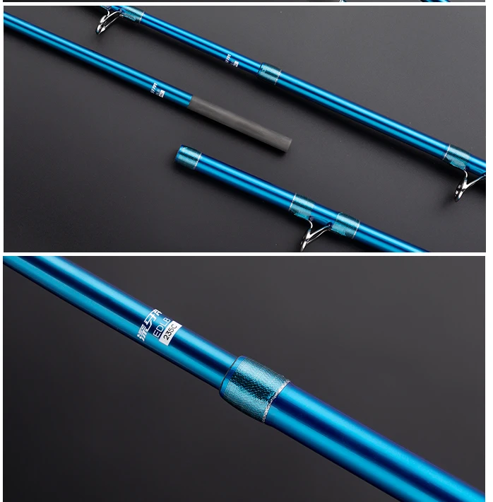 Fjord Fishing Rod 1.95m 2.15m 2.35m Carbon Fiber Telescopic Fishing ...