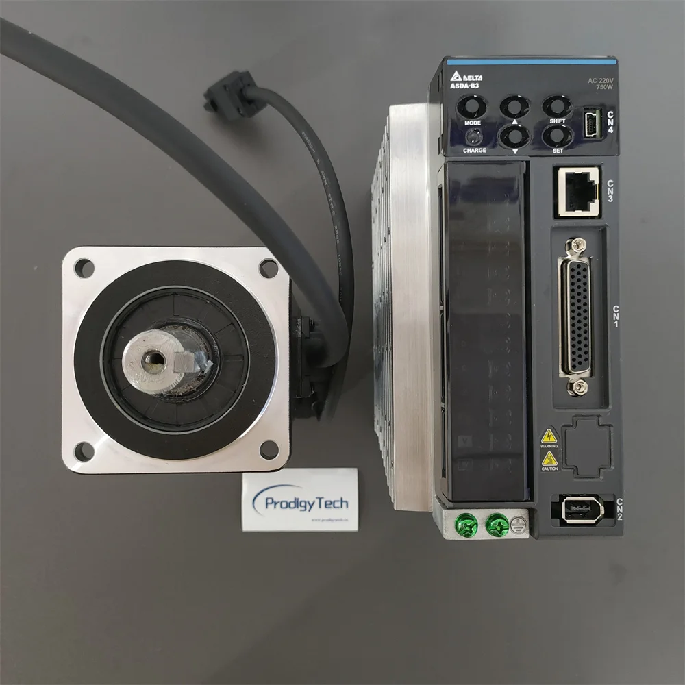 Delta Ac Servo Motor With Driver 3phase 220v 100w 200w 400w 750w 1kw 1 ...