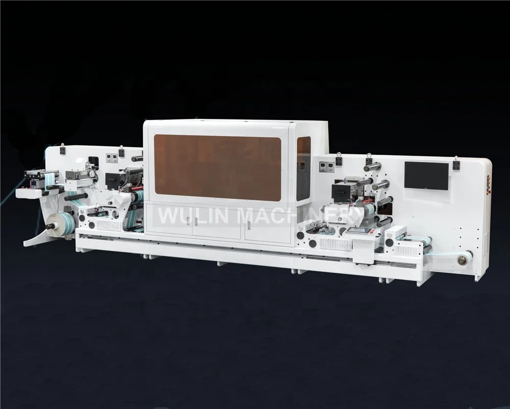 Multi Color Label Printer Machine Roll to Roll Digital Label Printing ...