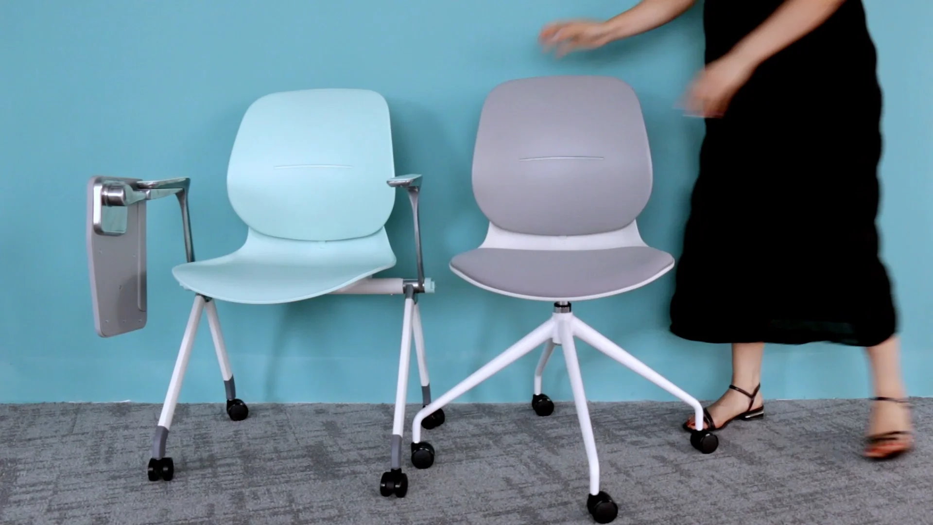 Modern Design School Furniture Student Lecture Training Chair Study ...