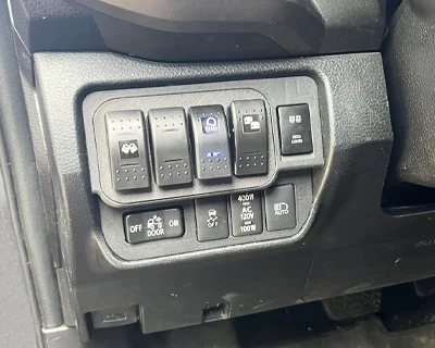 5-Pin SPST Rocker Switch Kit with Jumper Wires 20A/12V & 10A/24V ...