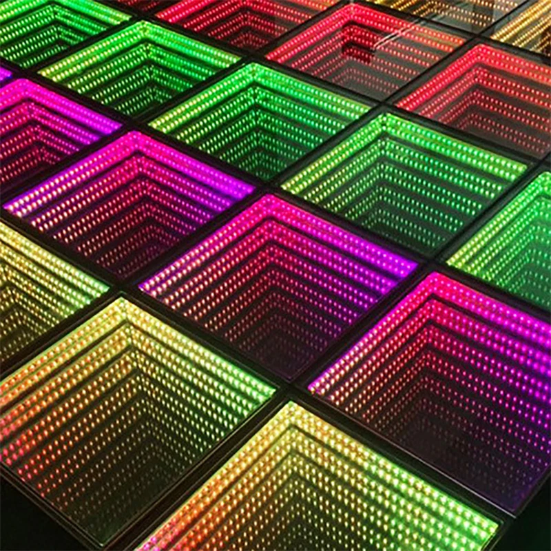 LED Dance Floor - Interactive and Fast Set up Magnet 3D