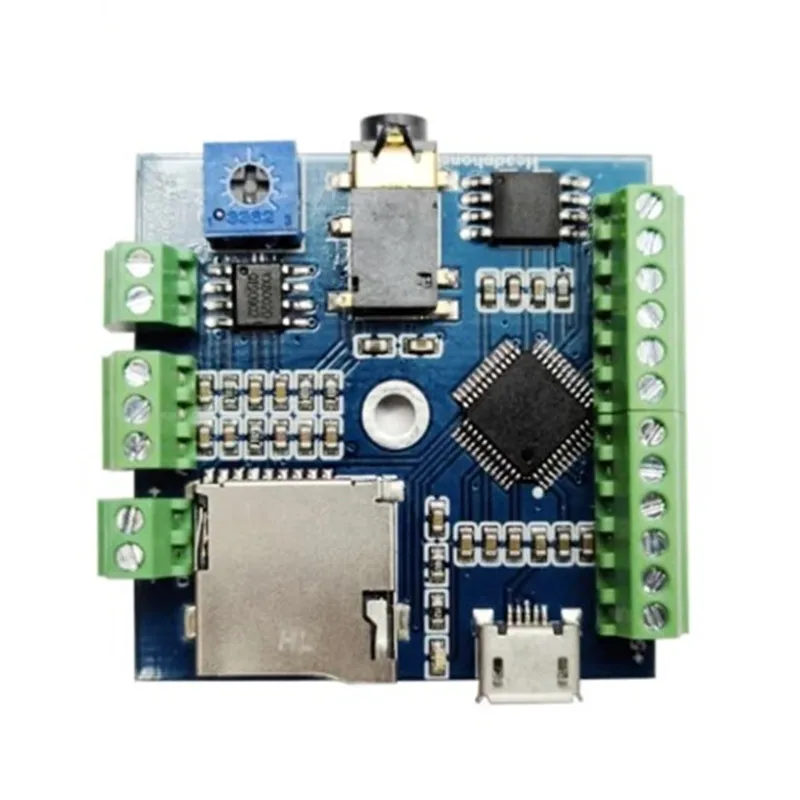 10 Buttons Triggered MP3 Sound Module 5V 10 Trigger Inputs MP3 Player ...