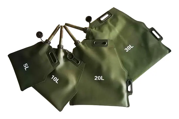 Portable Folding Fuel Tank 20L Gasoline Bladder Bag with 5L and 30L ...