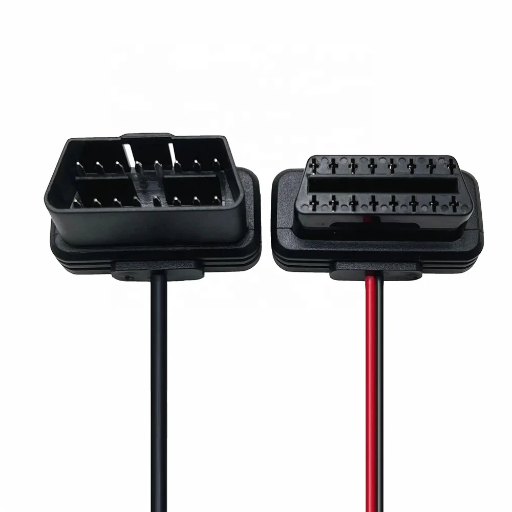 Aotai Obd-ii Obd2 Right Angle Car Male To Female Extension Cable ...