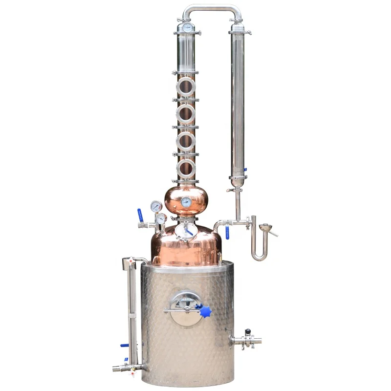 100L electric heating distiller alcohol distillation equipment| Alibaba.com