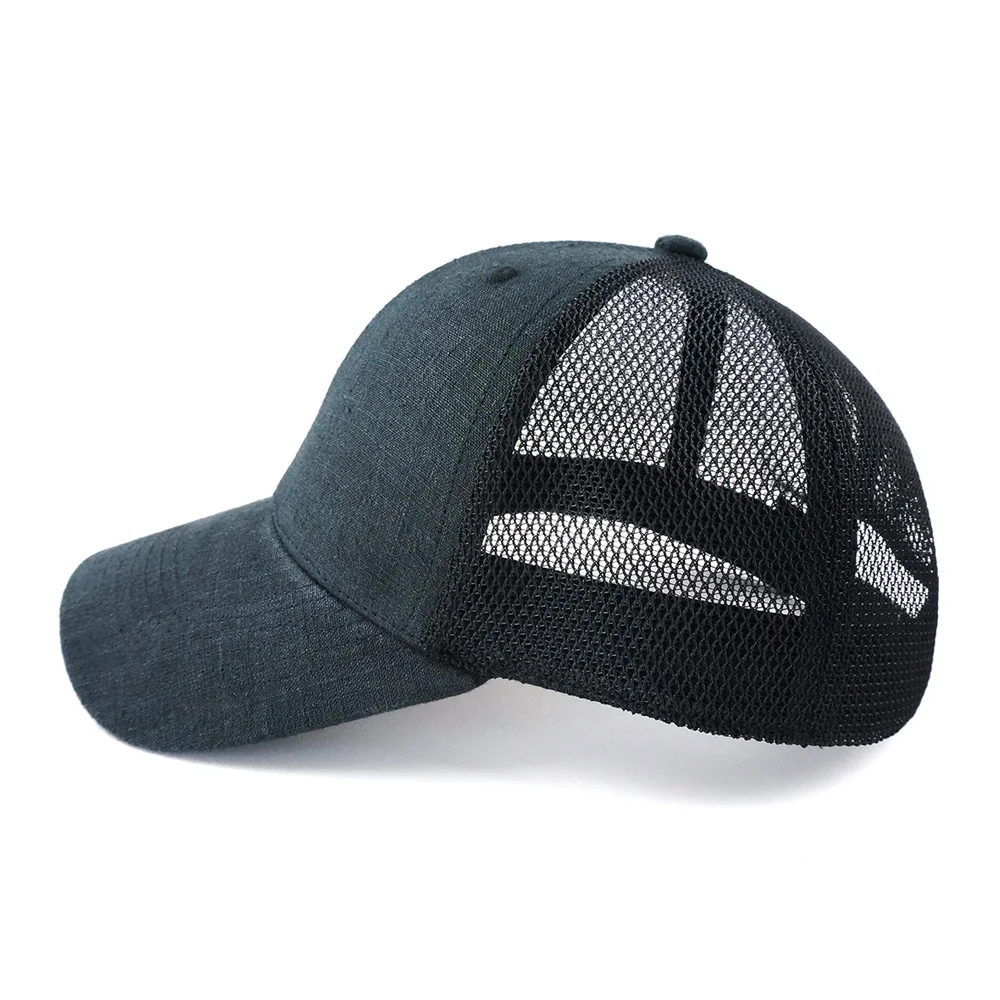 Custom Cap Vintage Snapback Custom 6 Panel Hemp Mesh Hat Baseball Cap ...