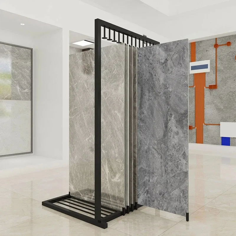 Push Pull Sliding Tile Display Stand Marble Sliding Slab Ceramic Tile ...