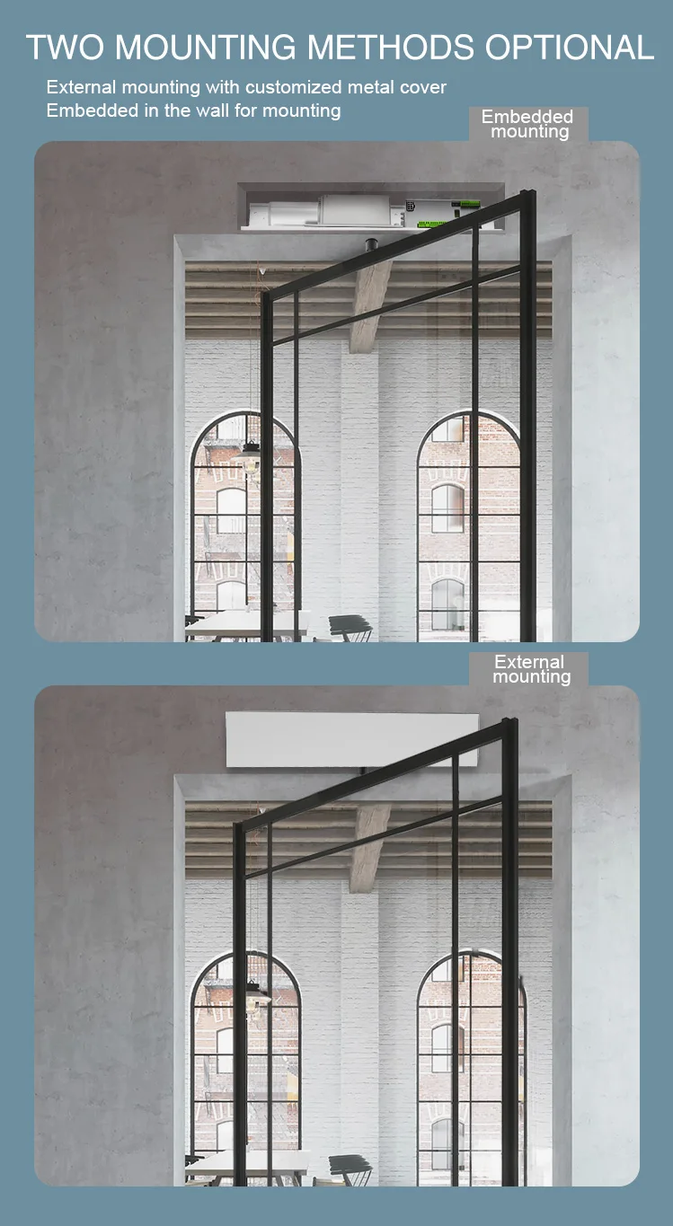 Doortec Automatic Pivot Door With Intelligent Controller And Beautiful ...